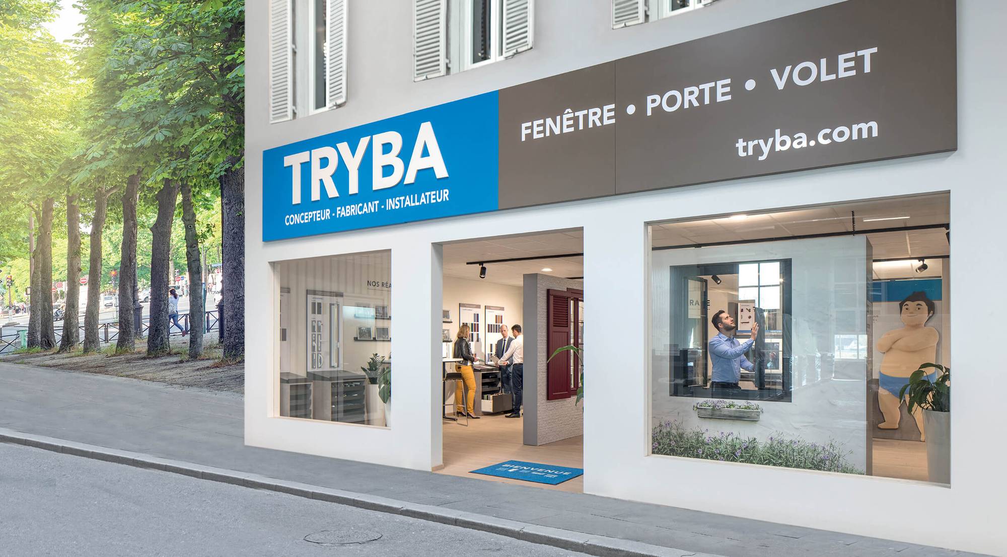 Le réseau de magasins Tryba | TRYBA